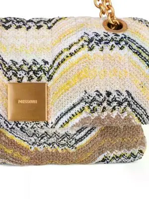 Missoni Zig-zag Sequin-embellished Clutch