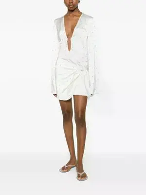 Oseree Crystal-embellished Pareo