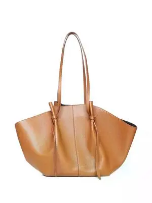 Yuzefi Mochi Pebble-grain Shoulder Bag - Brown
