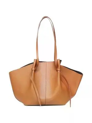 Yuzefi Mochi Pebble-grain Shoulder Bag - Brown