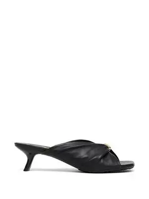 Loewe Heeled Leather Sandals