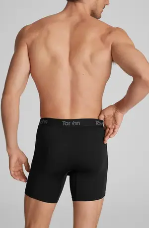 Tommy John 3-pack Air Cool Mesh Boxer Briefs - Black