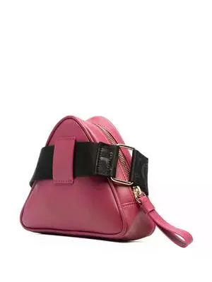Iceberg Leather Triangle Belt Bag - Pink