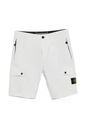 Stone Island Logo-patch Cargo Shorts