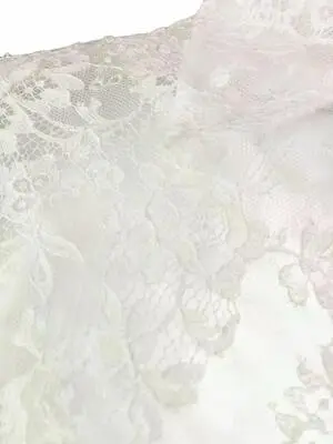 Carine Gilson Lace Appliqué Long-sleeve Shirt
