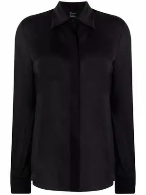 Carine Gilson Concealed Button-fastening Silk Shirt