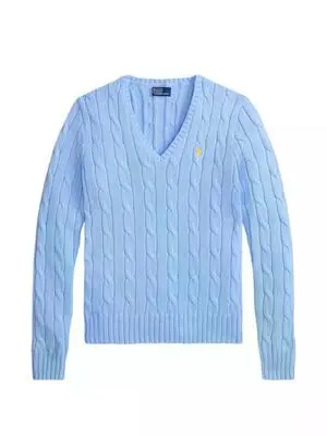 Polo Ralph Lauren Cable-knit V-neck Sweater