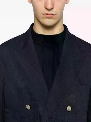 Eleventy Double-breasted Chest-pocket Suit