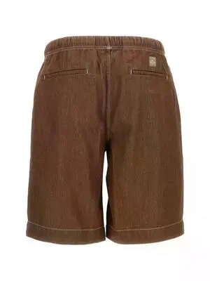 Paul Smith Contrast Stitch Elasticated Waist Shorts