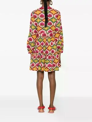 CONNOR&BLAKE Geometric-print Mini Dress