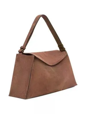 Studio Nicholson Shiboru Suede Shoulder Bag - Brown