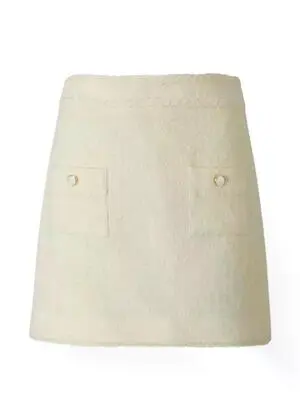 Simkhai Bouclé A-line Skirt