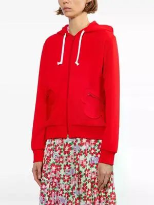 Comme Des Garçons Zip-up Hooded Jacket