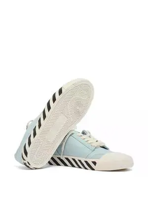 Off-White Vulcanized Lace-up Sneakers - Blue