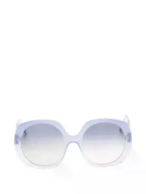 ANDY WAWA Paris Round-frame Sunglasses - Blue