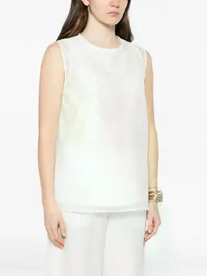 PANICALE Sequin Embellished Sleeveless Top