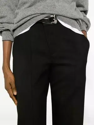Brunello Cucinelli Pressed-crease Straight-leg Trousers