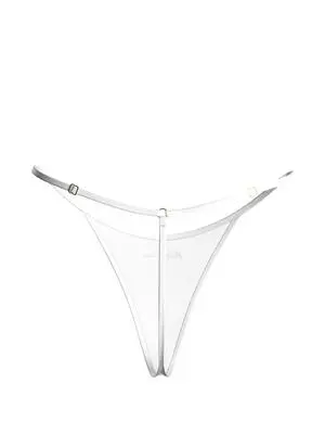 MAISON CLOSE Panorama Mesh Thong