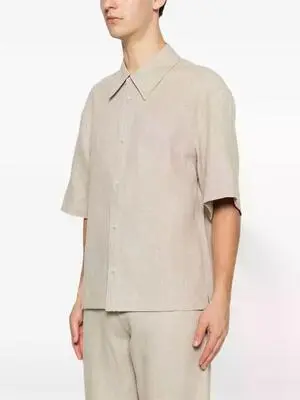 Séfr Dao Short-sleeve Shirt - Neutrals