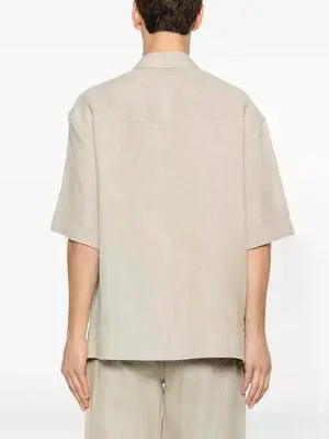 Séfr Dao Short-sleeve Shirt - Neutrals