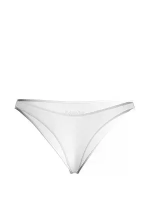 MAISON CLOSE Panorama Mesh Briefs - White