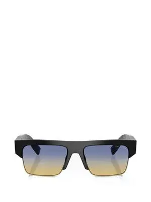 Prada Square-frame Sunglasses - Black