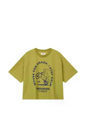 STUDIO TOMBOY Graphic-print T-shirt - Green