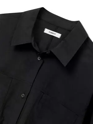 STUDIO TOMBOY Oversized Patch-pocket Shirt