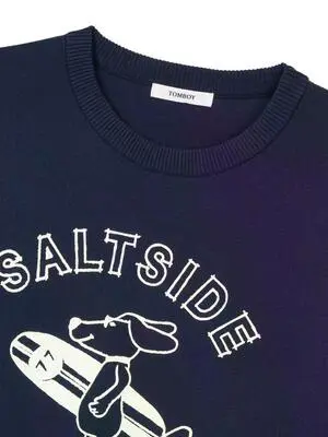 STUDIO TOMBOY Graphic-print T-shirt - Blue