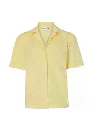 Hunza G Towelling Shirt - Yellow