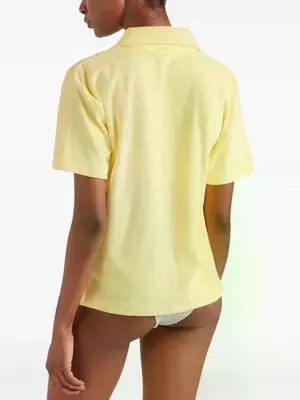 Hunza G Towelling Shirt - Yellow