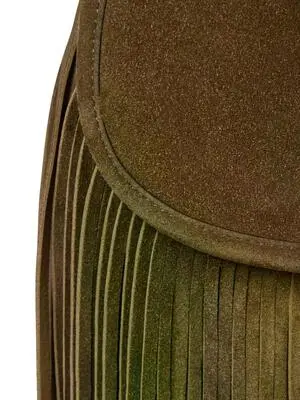 Etro Shoulder Bag With Fringe Detailing - Green