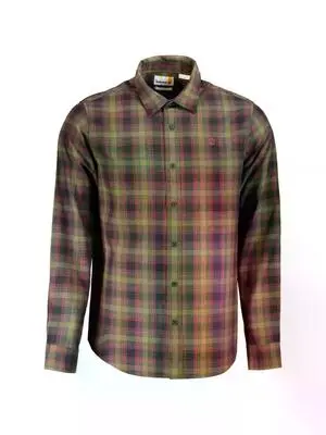 Timberland Plaid Long-sleeve Shirt - Green