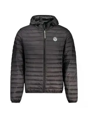 NORTH SAILS Quilted Hooded Jacket - Black