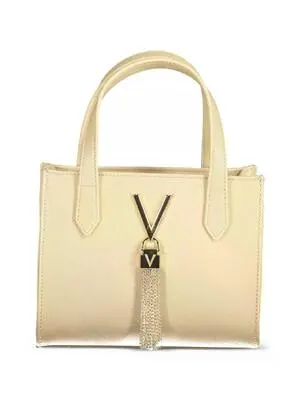MARIO VALENTINO Divina Tote Bag With Tassel Detail - Neutrals