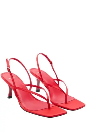 Mango Ross Sandal Red