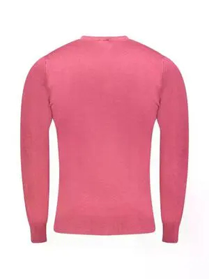 Roberto Cavalli Logo-embroidered Crew-neck Sweater - Red