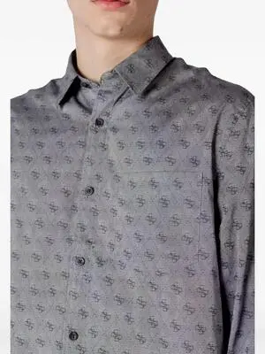 Guess All-over-print Collared Shirt