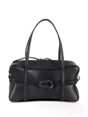 BIASIA Edwige 4ever Leather Shoulder Bag - Black