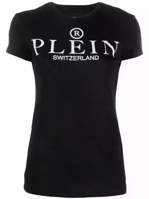 Philipp Plein Stud-logo T-shirt
