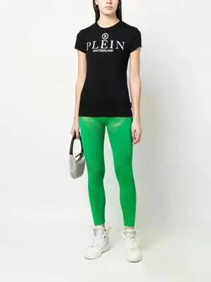 Philipp Plein Stud-logo T-shirt