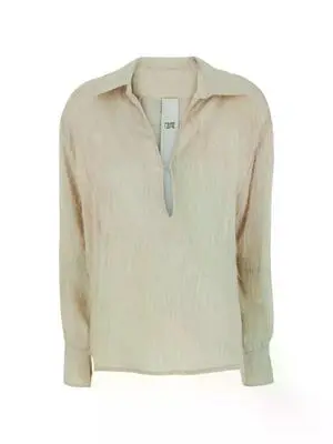 RAME Frayed Blouse