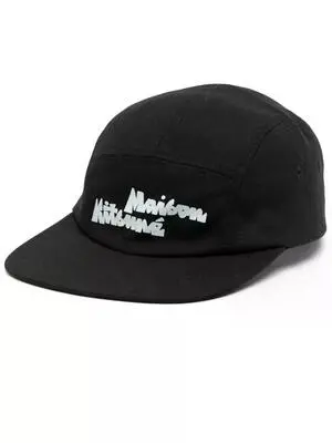 Maison Kitsune Embroidered Hats For Women