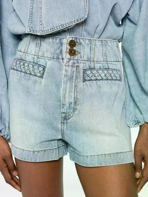 Zimmermann Indra Braided-trim Shorts
