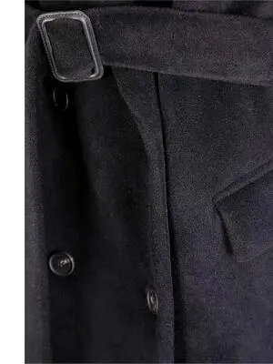 Tagliatore Belted Double-breasted Coat