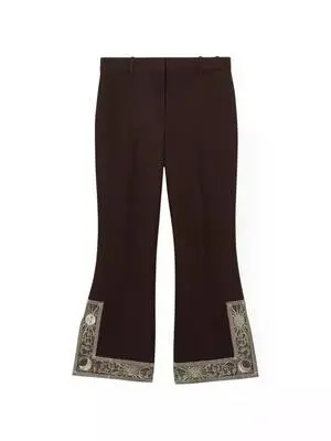 Burberry Embroidered Pants For Women
