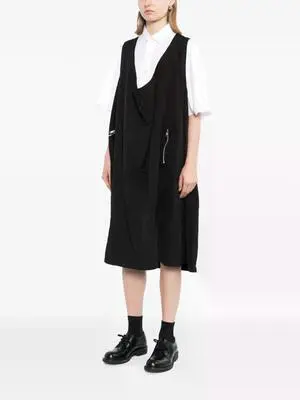 Comme Des Garçons Zip-fastening Pocket Dress