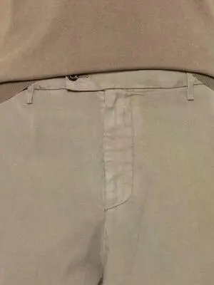 DONDUP Pressed-crease Straight-leg Trousers - Brown
