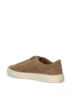 BOSS Suede Lace-up Sneakers - Neutrals