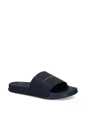 Tommy Hilfiger Logo Detail Textured Slides